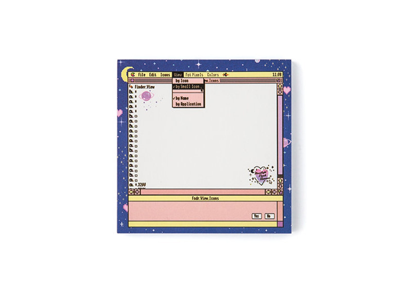 Starry Night Notepad / Blue Notepads / Memo Pad / Stationery / | Etsy