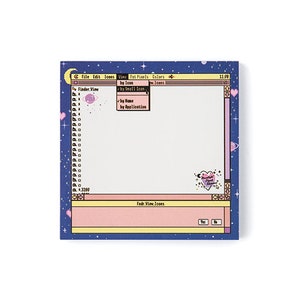 Starry Night Notepad / Blue Notepads / Memo Pad / Stationery / - Etsy UK