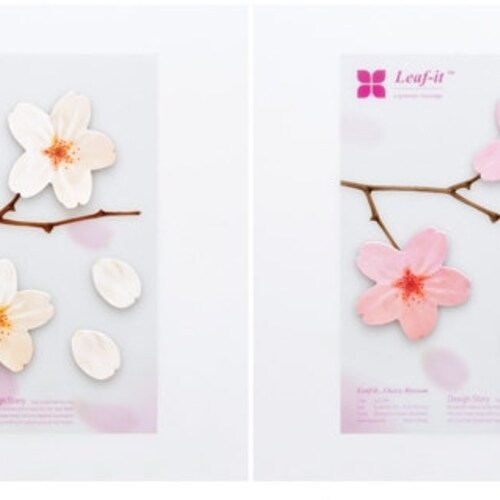 Sticky Notes cherry Blossom / Flower Notepads / Personalized - Etsy