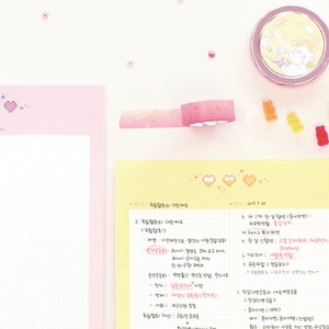 B5 Grid Notepads 8types / Simple Notepad / Big Memo Pad / Sticky Notes ...