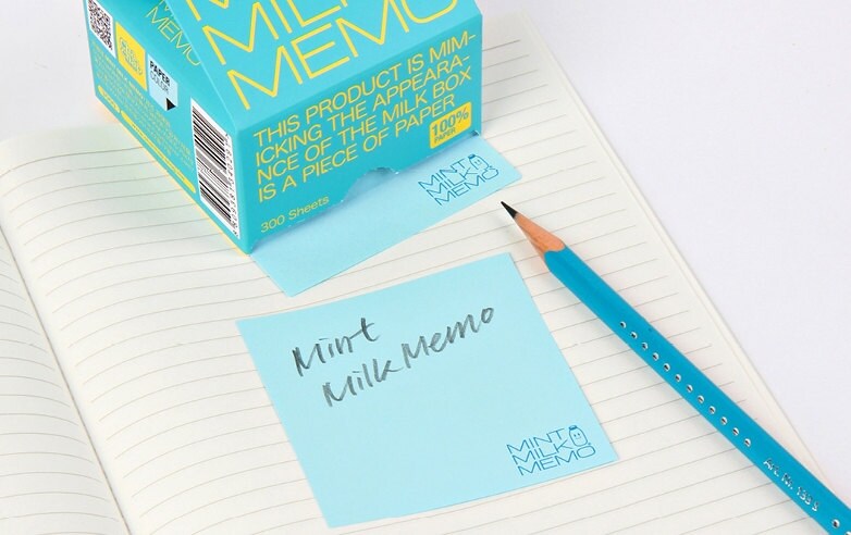 Notepad Mint Milk / 300sheets / Notepads / Personalized | Etsy