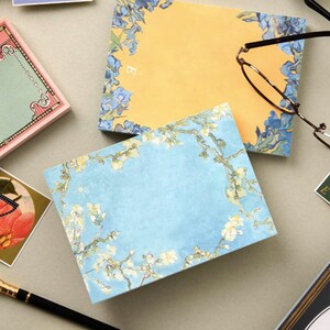 Blue Iris Flower Notepads / Notepad / Memo Pad / Stationery ...