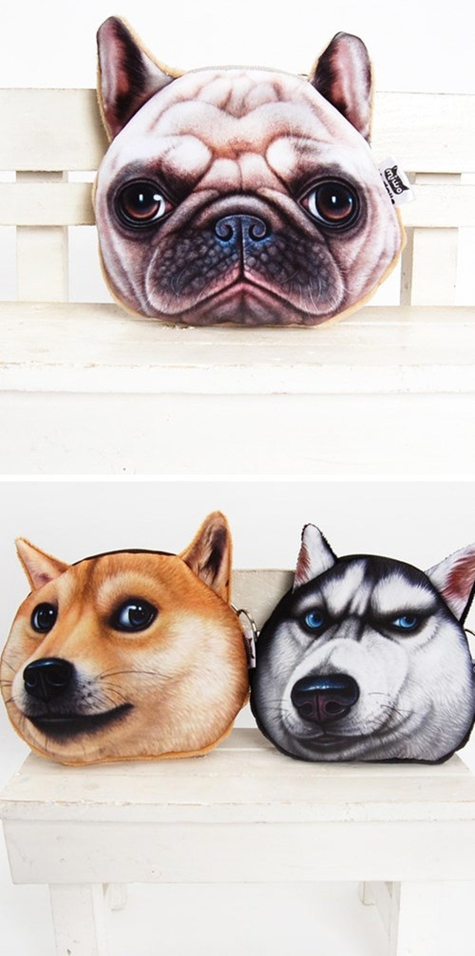 Dog Coin Purses 10types / Tiger / Lion / Funny Coin Pouch / | Etsy