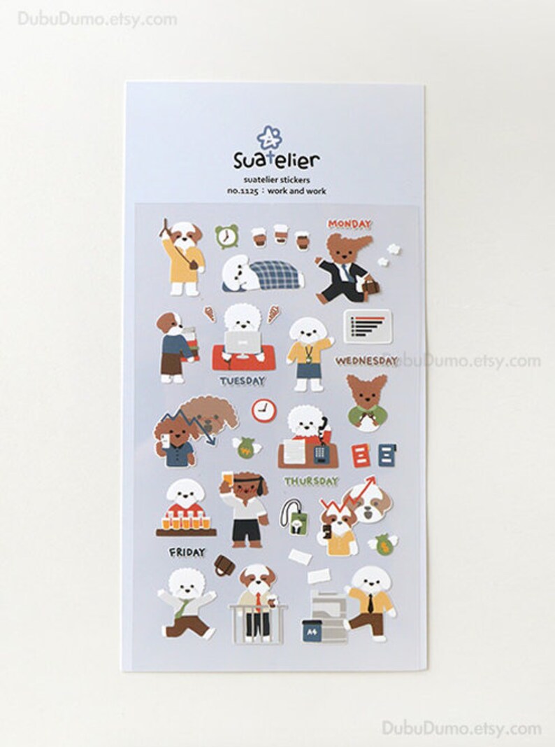 Planner Stickers work and Work / Office / Diary Stickers / - Etsy