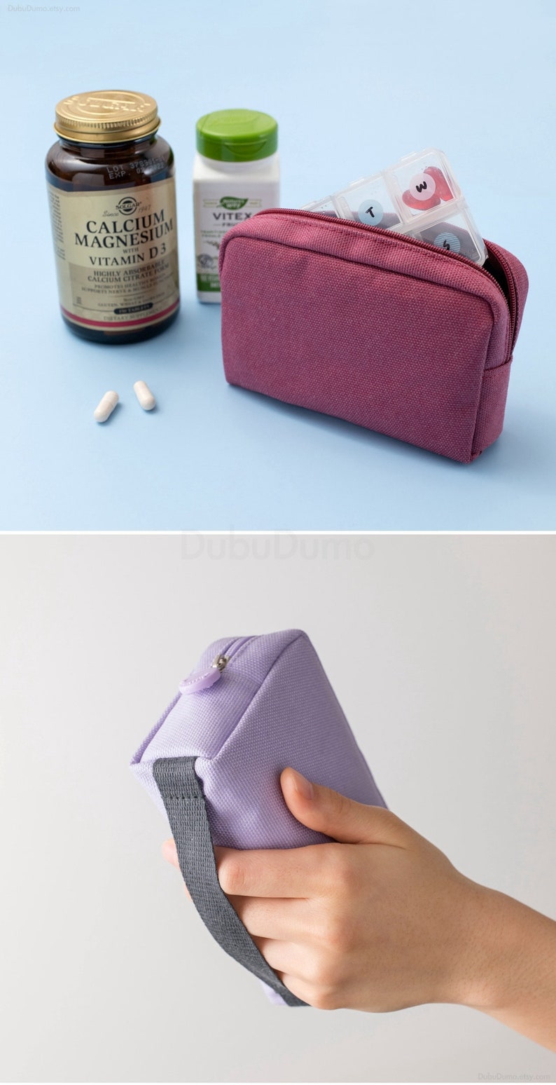 Mini Multi Pocket V.3 5colors / Cable Pouch / Makeup Pouch / - Etsy