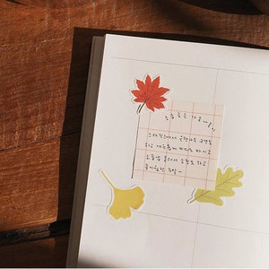 Planner Stickers leaves / Journal Stickers / Scrapbooking Stickers ...