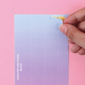 Index Stickers 2sheets / Tabs Stickers / Planner Stickers / Stationery ...