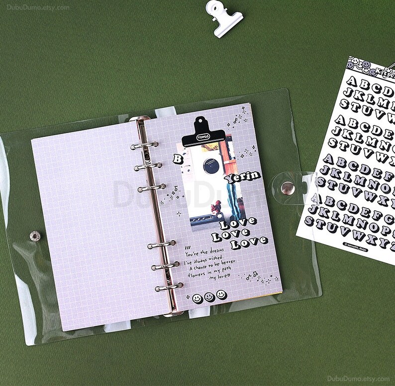 A6 Planner Inserts 24types /grid Line Inserts Diary | Etsy