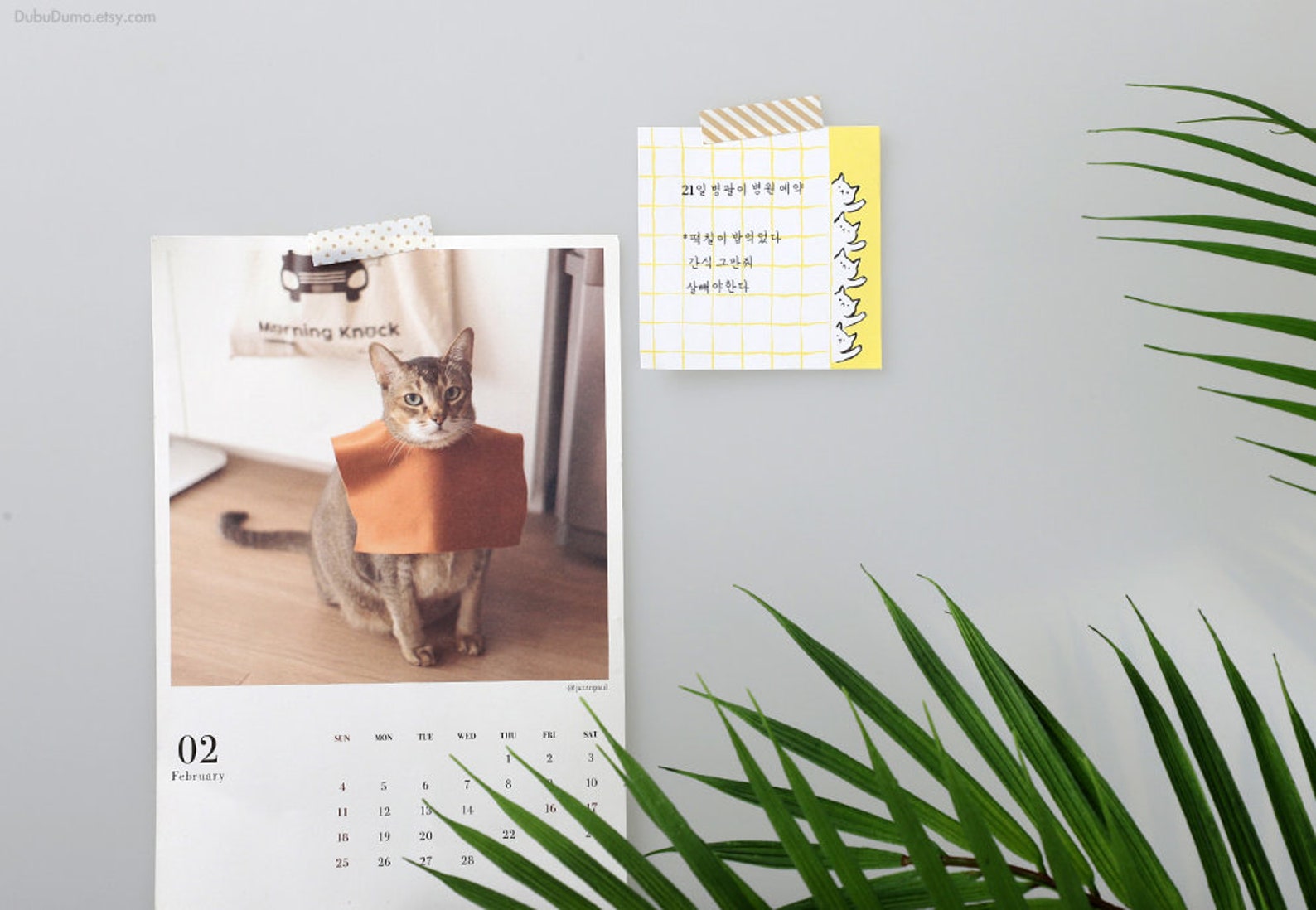 CAT Notepads / Kitty Notepad / Yellow Memo Pad / Scrapbooking | Etsy