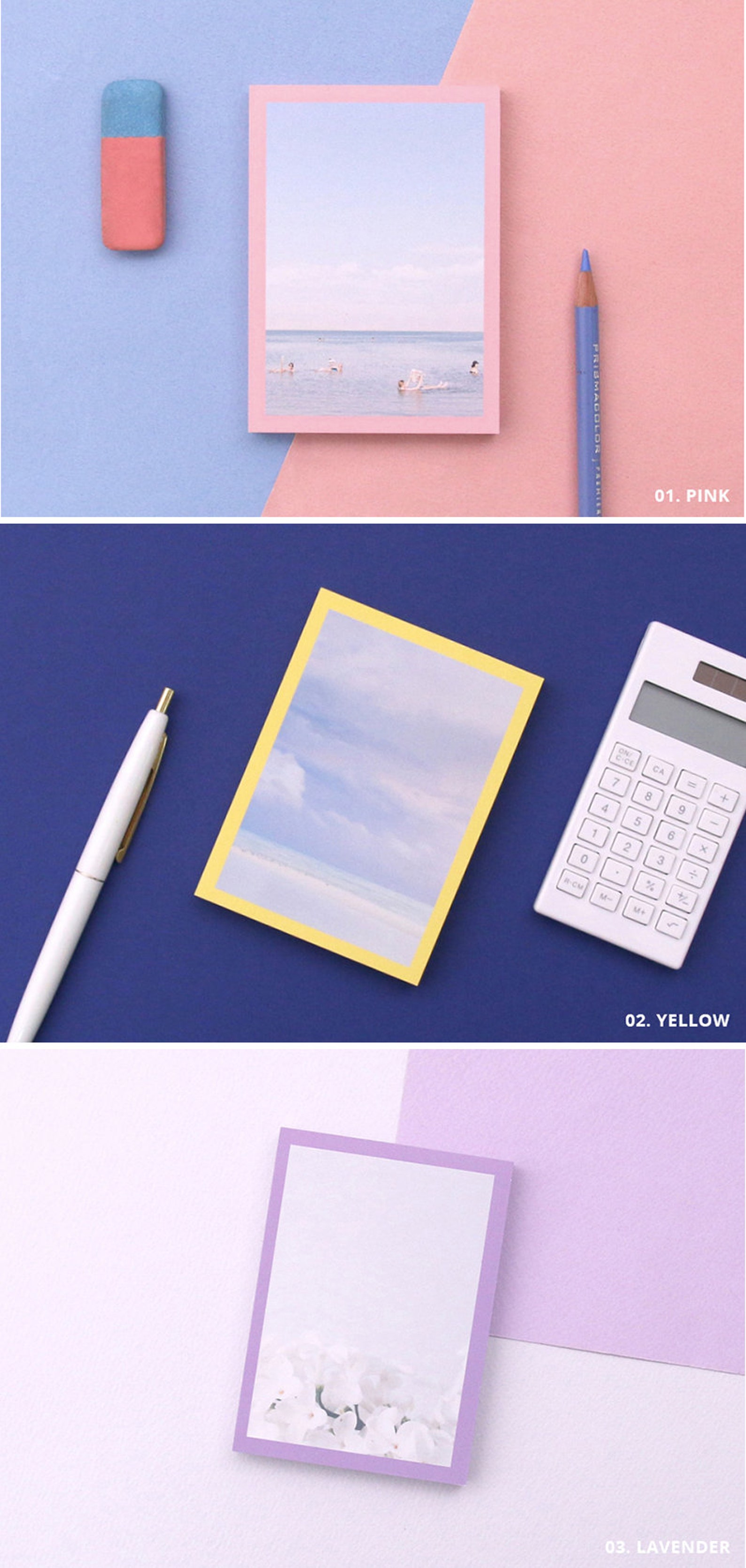 Moment Notepad / Colorful Notepads / Writing Paper Memo Pad / - Etsy