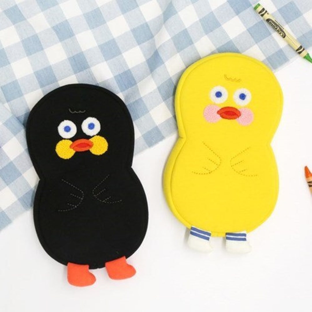 Duck Pencil Case 2colors / Pen Case / Pencil Pouch / Pen Pouch / Zipper ...