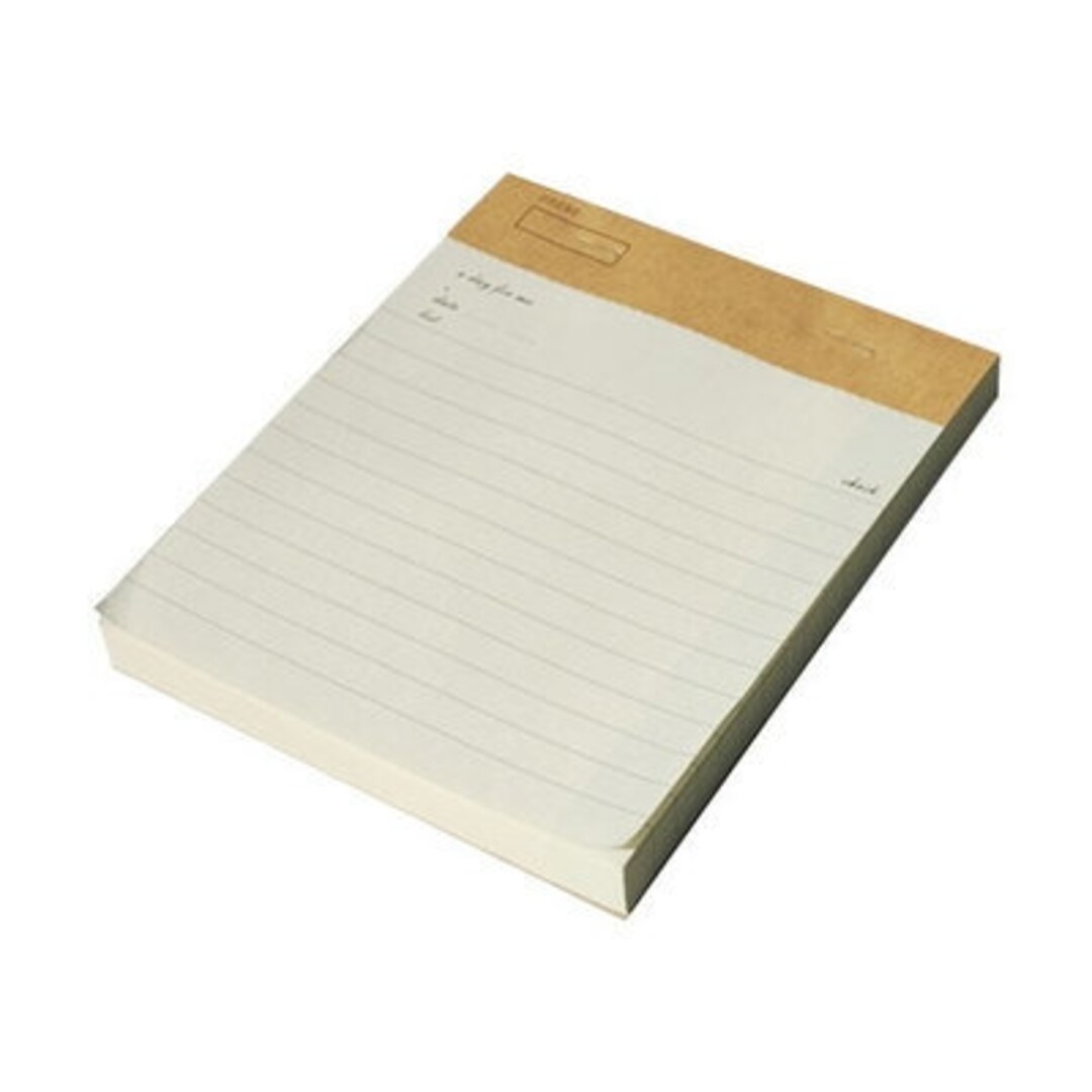 Checklist Notepad ivory/kraft / Things to Do Notepad / Memo Pad / to Do ...