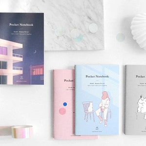 Mini Blank Notebook / Travel Notebook / Journal Notebook / - Etsy