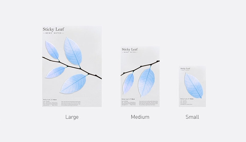 Tracing Sticky Notes leaves / Leaf Notepads / Personalized - Etsy