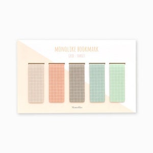 Magnetic Bookmarks grid Sunset / Grid Planner Bookmark / Journal ...