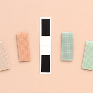 Magnetic Bookmarks grid Sunset / Grid Planner Bookmark / Journal ...