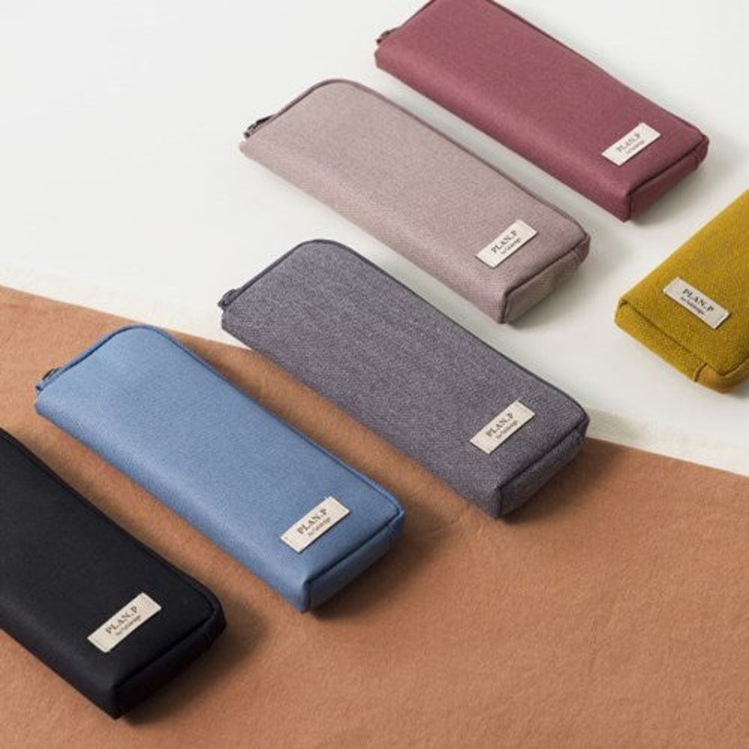 Cotton Pencil Case 6colors/ Pen Case / Pencil Pouch / Pen Pouch ...