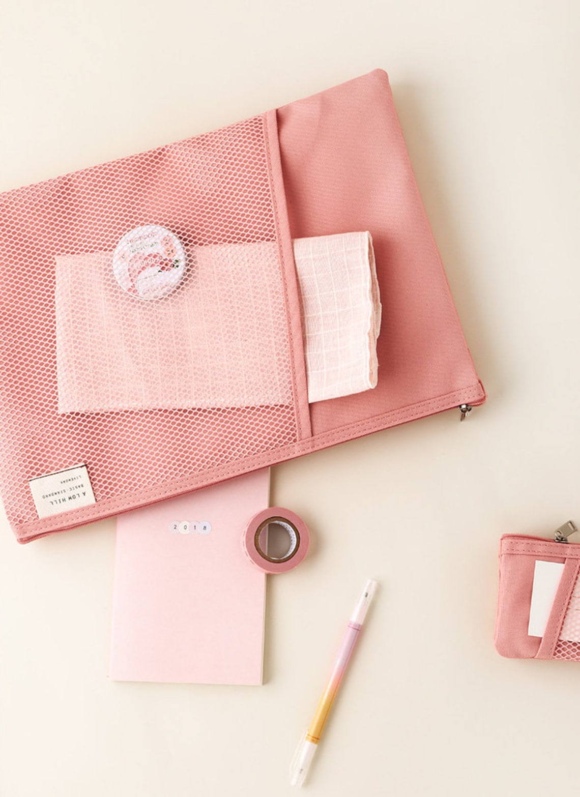 Mesh Pocket File Pouch / A4 Size File Holder / Travel Pouch / - Etsy