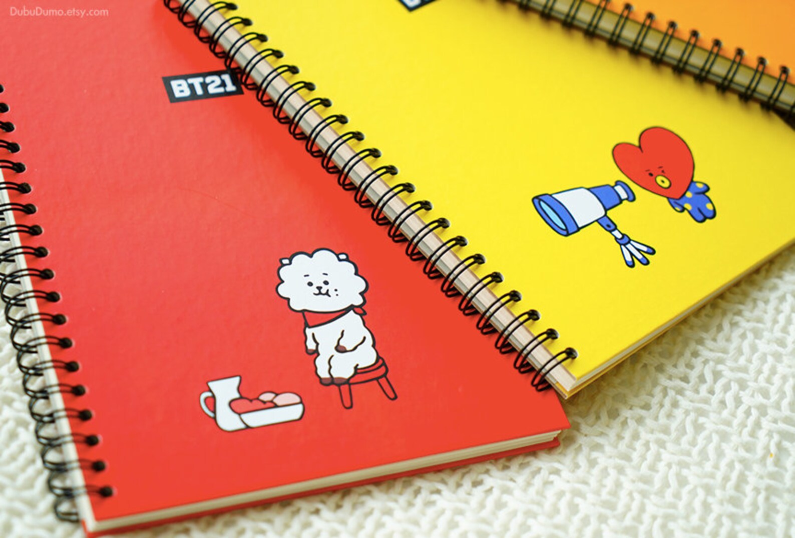 BT21 Lined Notebook Hardcover / Lined Journal Notebook / | Etsy