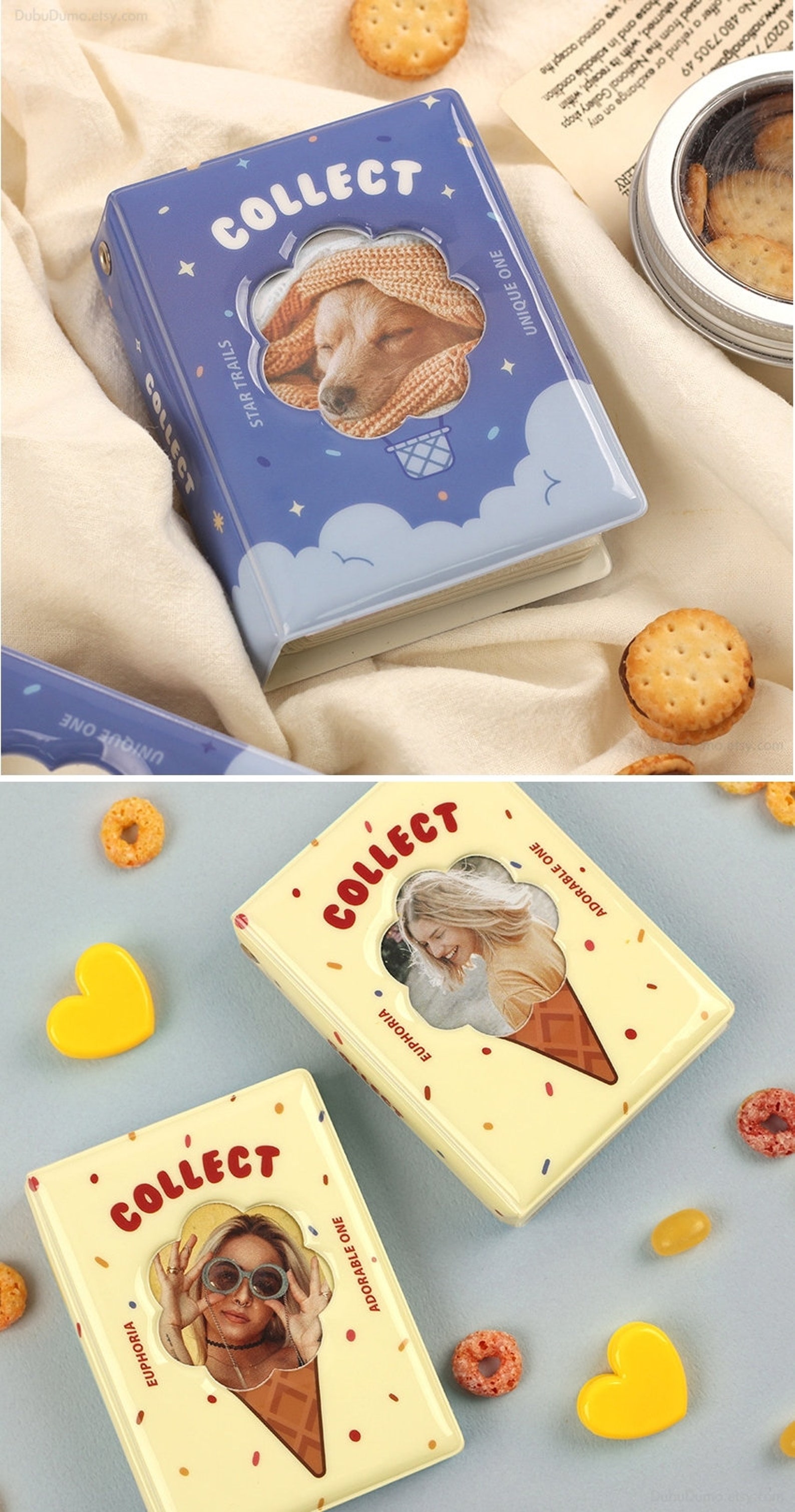 Collect Book 2types / Photo Card Book / Business Card Book | Etsy