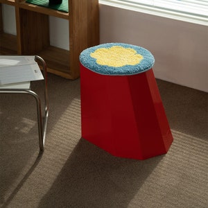 Circle Rug 4types / Mini Rug / Small Rug / Mini Size Carpet / on the ...