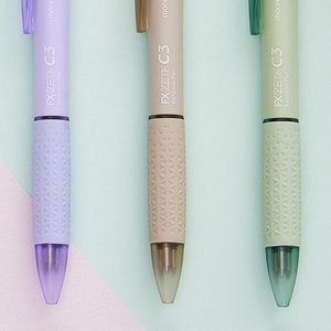 0.5mm 3colors Ballpoint Pen 3types / 3colors Ink Pen / Simple Pen ...