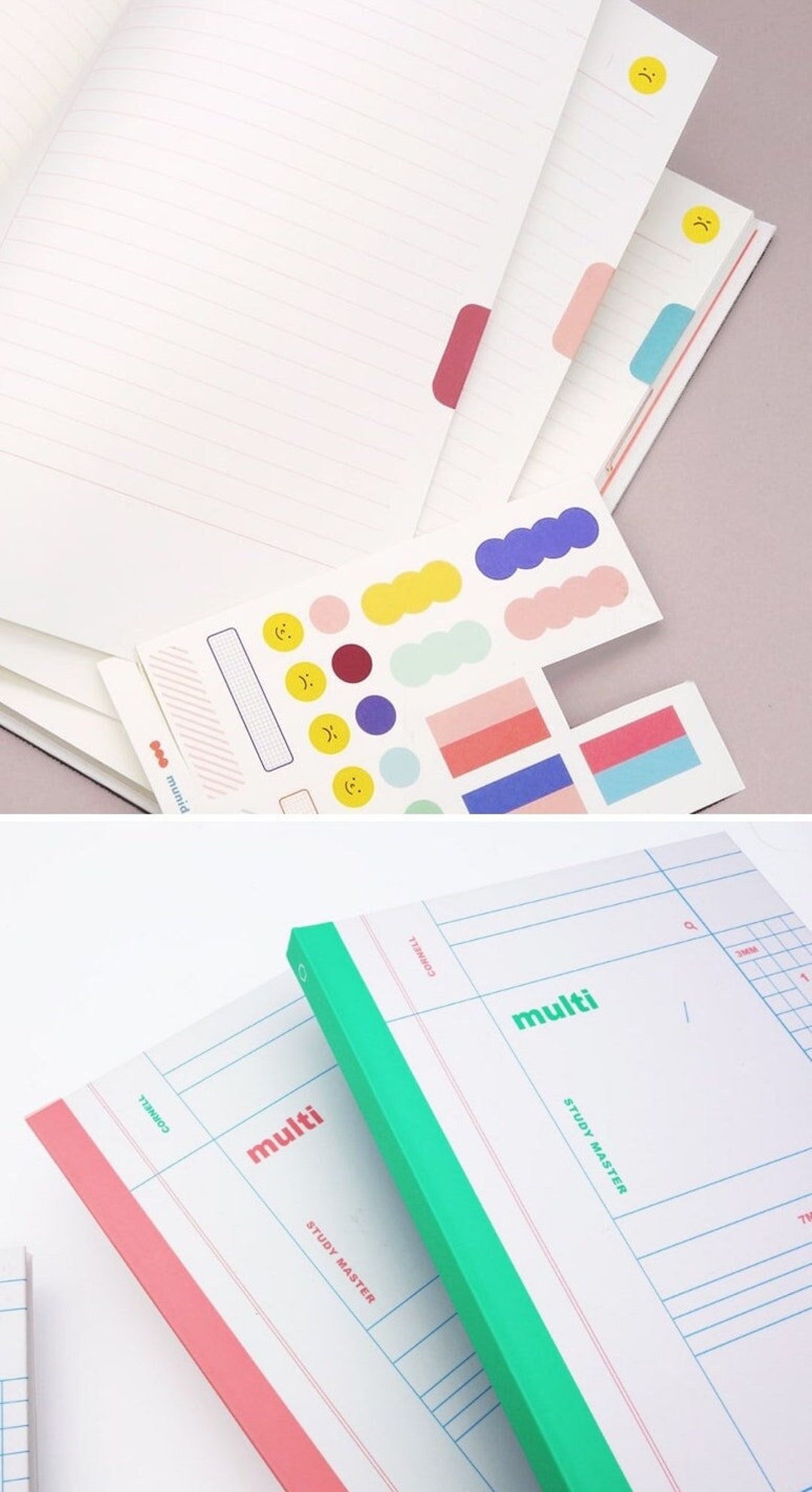 Multifunctional Cover Notebook 2types / Binder Agenda / Grid - Etsy