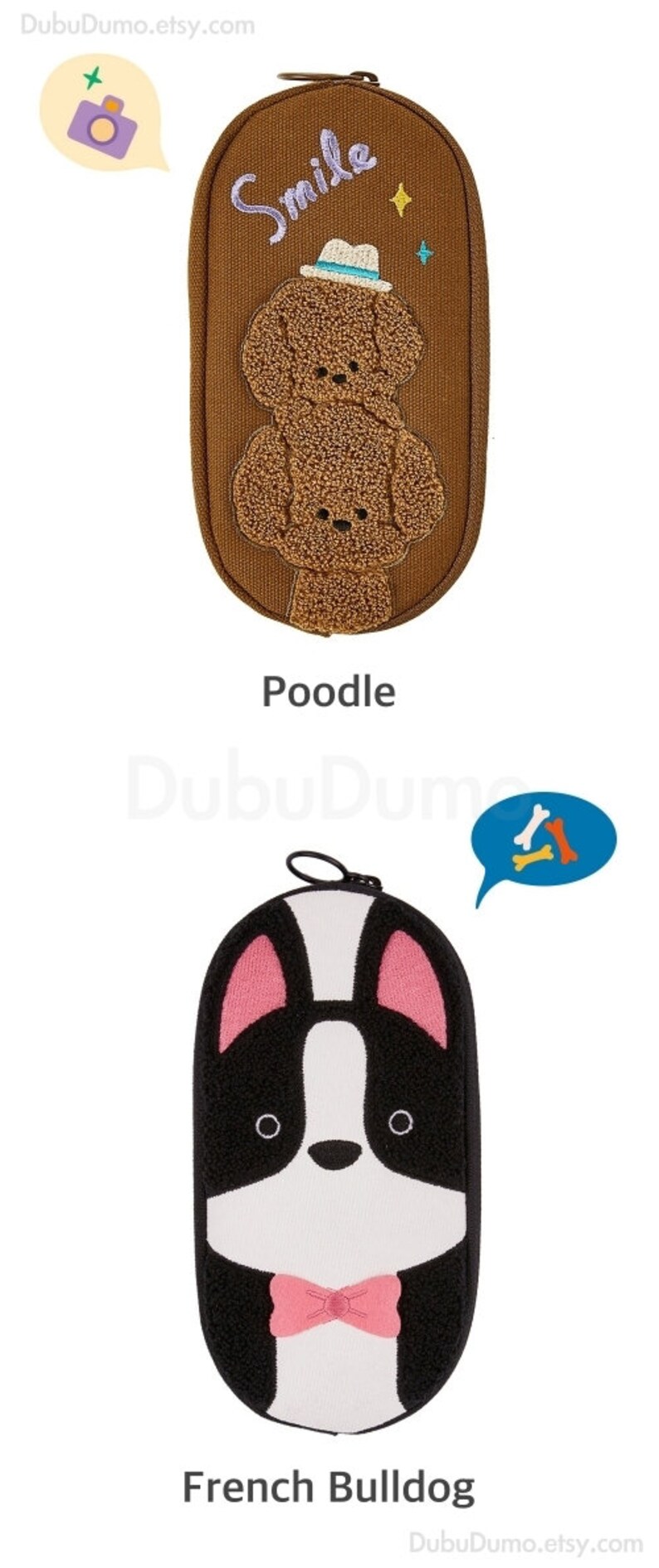 Cotton Pencil Case 4types / Canvas Pen Case / Pencil Pouch / - Etsy