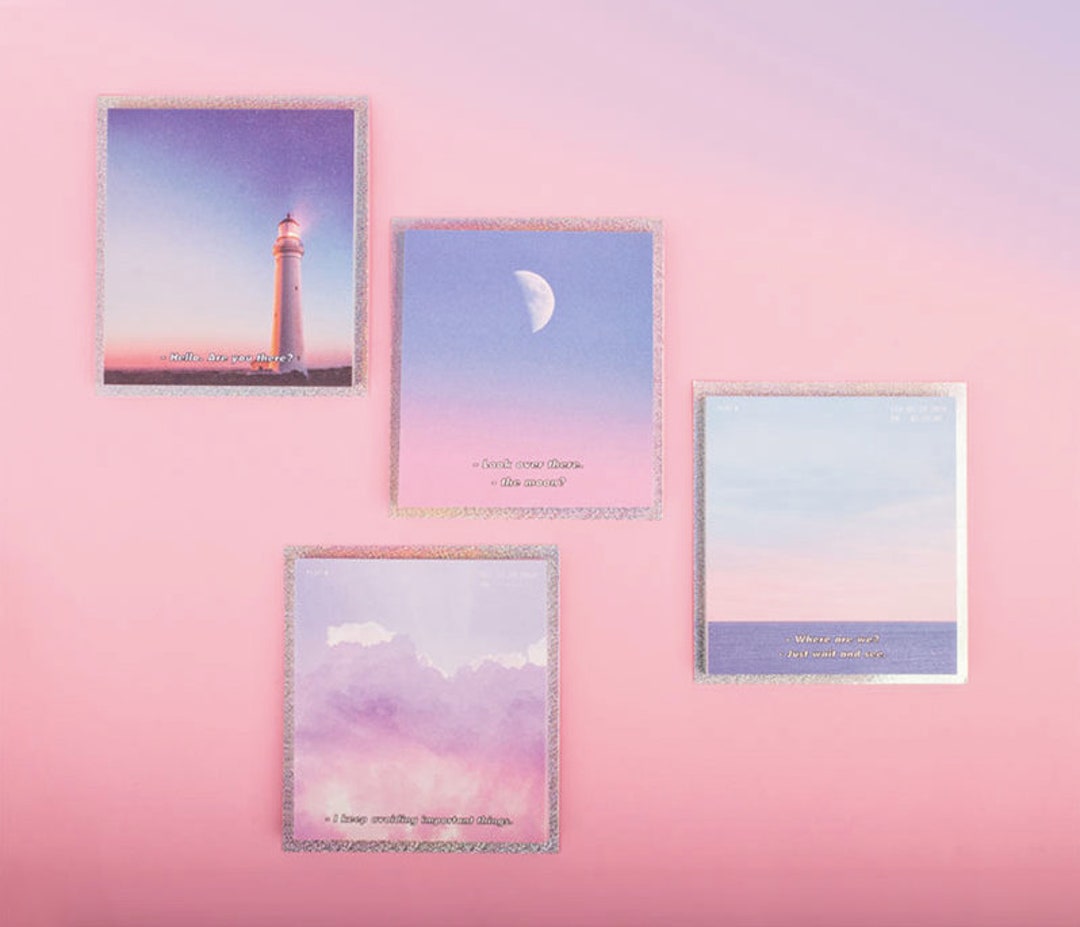 Notepad movie Fantasy / Pink Notepads / Memo Pad / Sky - Etsy