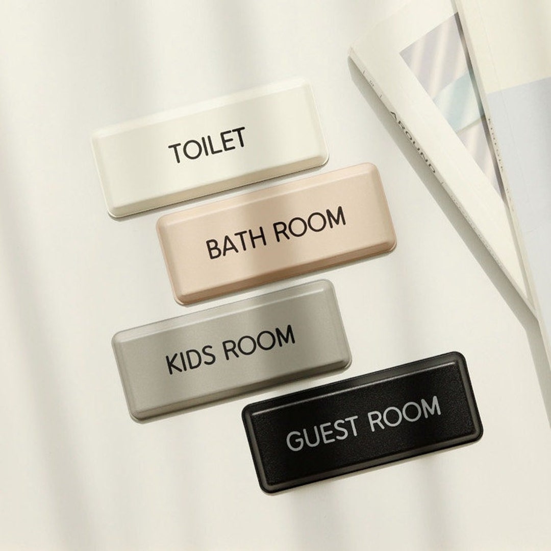 Door Sign 9types / Modern Door Sign - Etsy