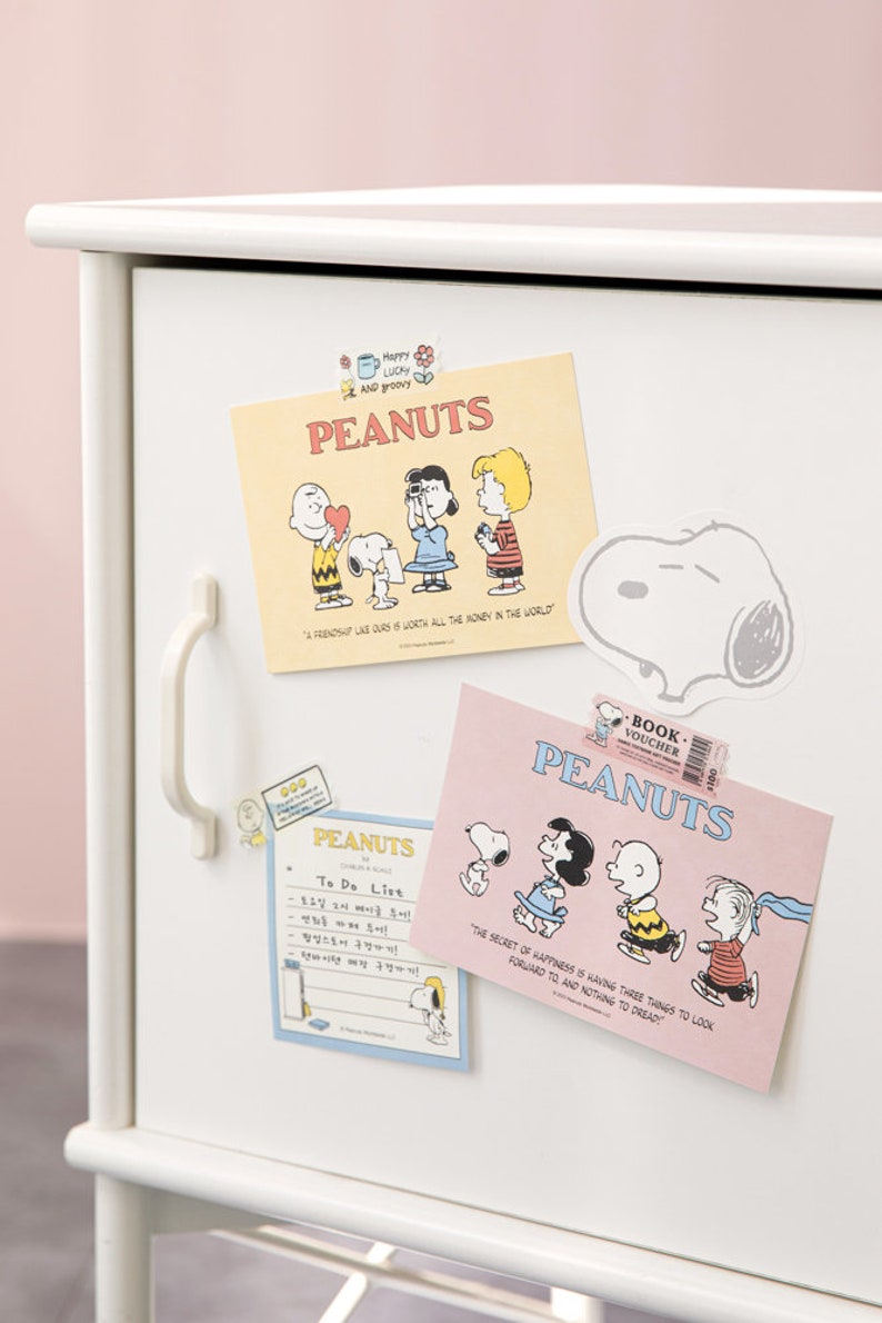 PEANUTS Snoopy Stationery Set / Study Palnner Sticky Memopad - Etsy