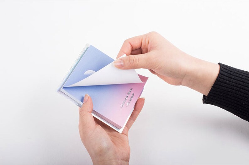 Notepad movie Fantasy / Pink Notepads / Memo Pad / Sky | Etsy