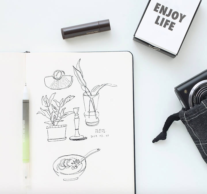 5pcs Twin Deco Pens Set Ver.4 10 Colors / Highlighter / - Etsy