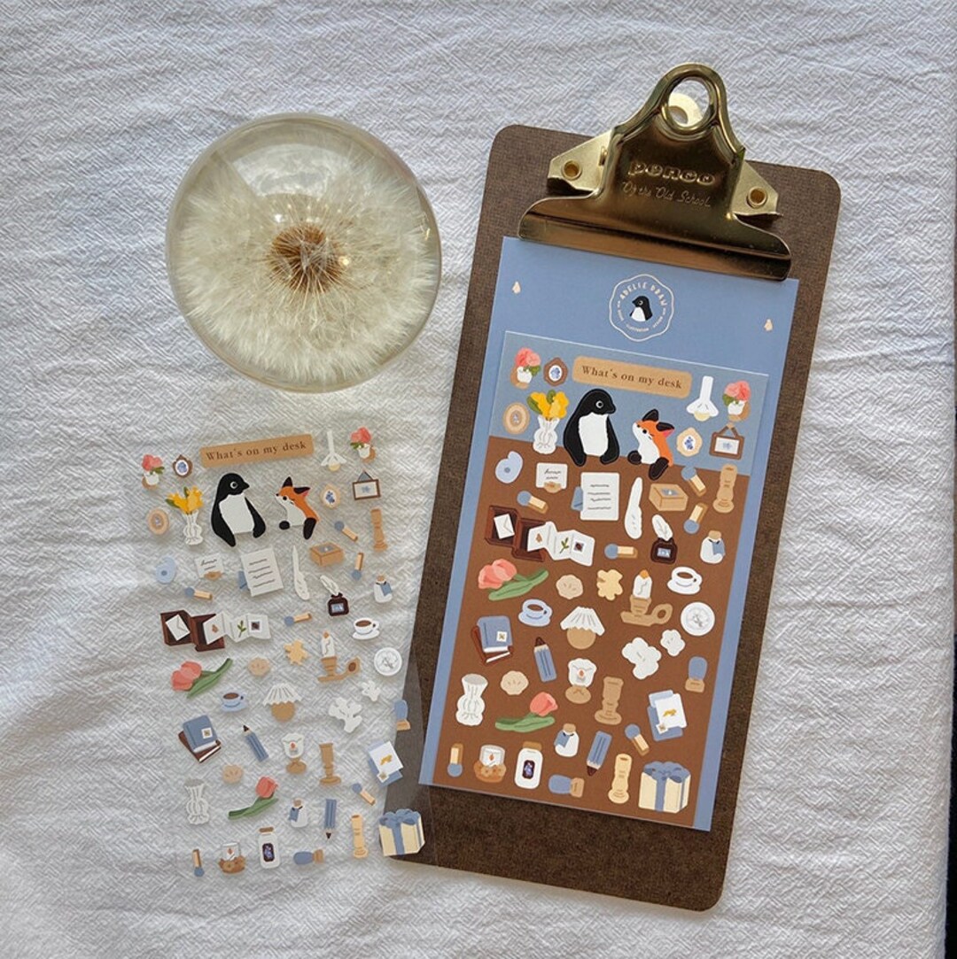 Deco Seal Stickers desk / Cute Stickers / Decal Stickers / Planner ...