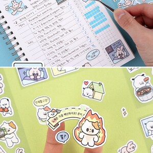 Planner Sticker Pack emotion Variety / Removable Journal Stickers ...