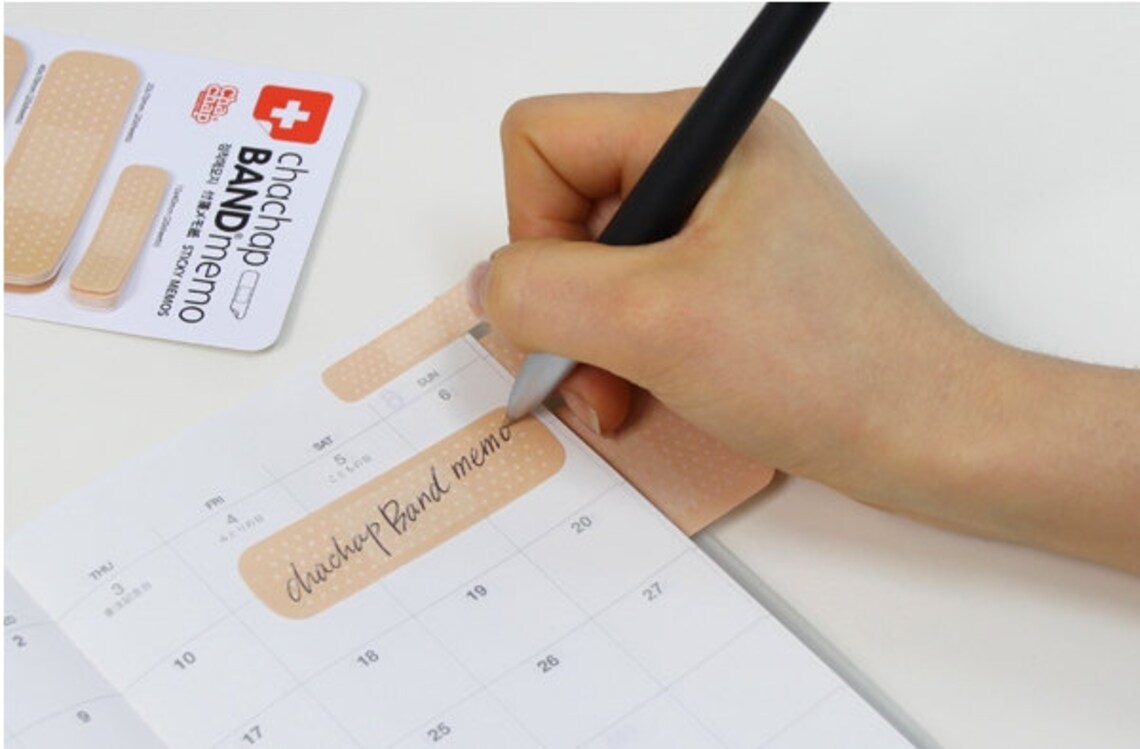 Sticky Note Band-Aid / Notepad / Notepads / Memo pad / | Etsy