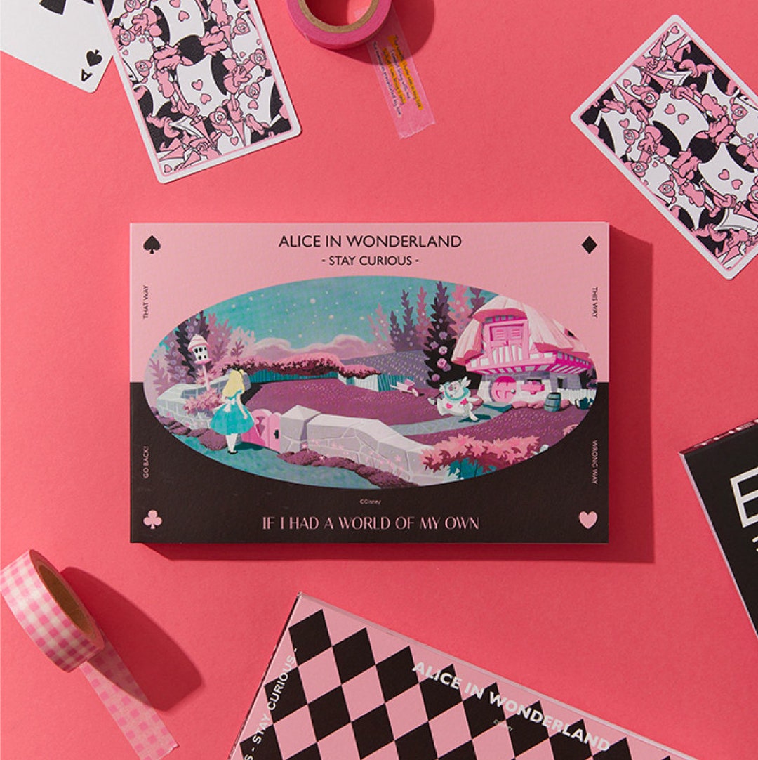 Disney Alice Dairy 2types / Undated Daily Planner / Picture Diary ...