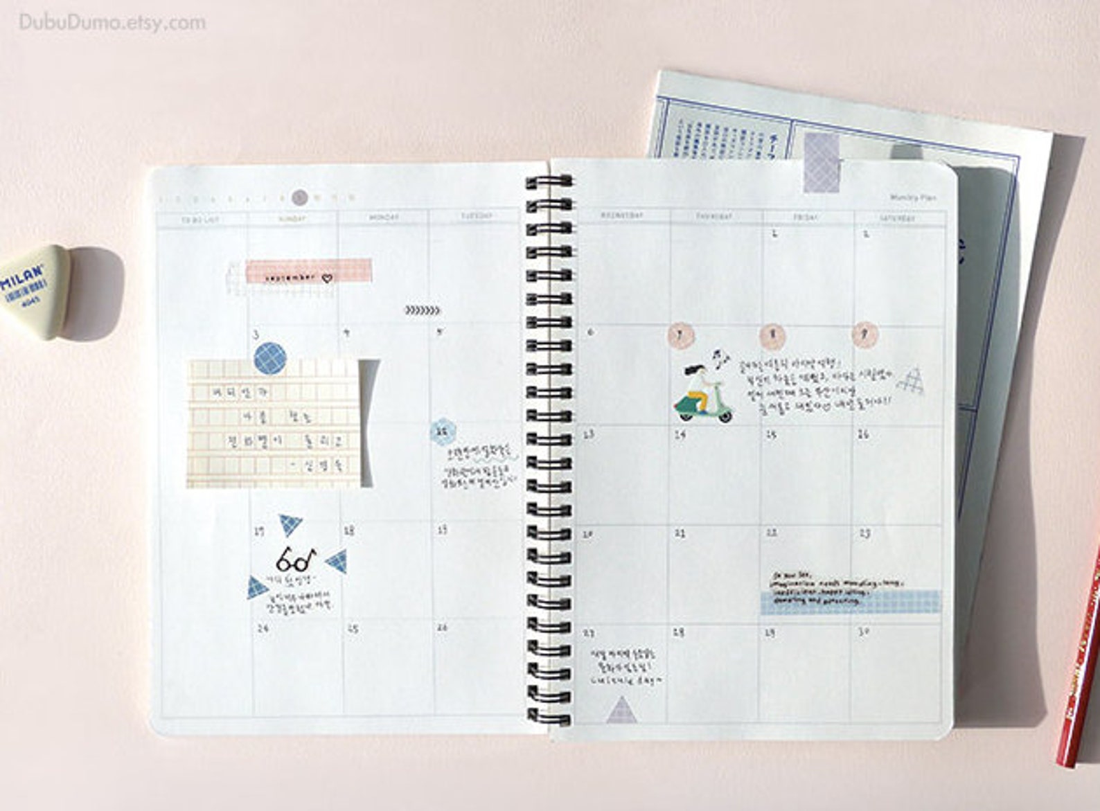 Planner Stickers plain08 Stationery / Diary Stickers / | Etsy