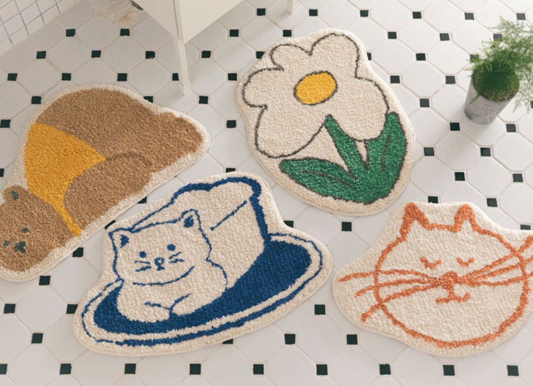 Interior Rug 5types / Mini Rug / Small Rug / Mini Carpet / Doormat ...