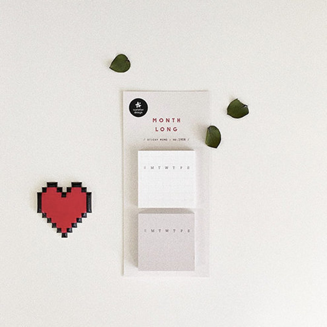 Long Sticky Notes / Calendar Notepads / Adhesive Notepad / Memo Pad ...