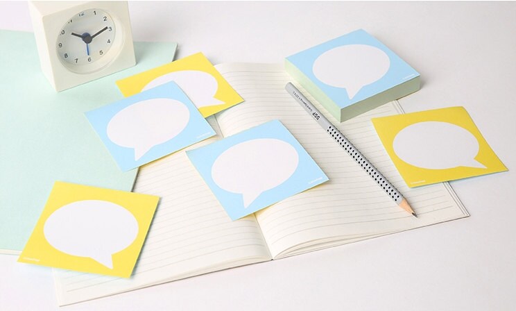 Speech Bubble Notepad / Notepad / Notepads / Memo Pad / - Etsy