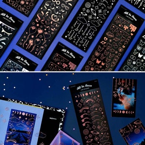 LINE Sticker Pack all in Deco 6sheets / Journal Stickers / Scrapbooking ...