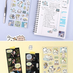 Planner Sticker Pack emotion Variety / Removable Journal Stickers ...