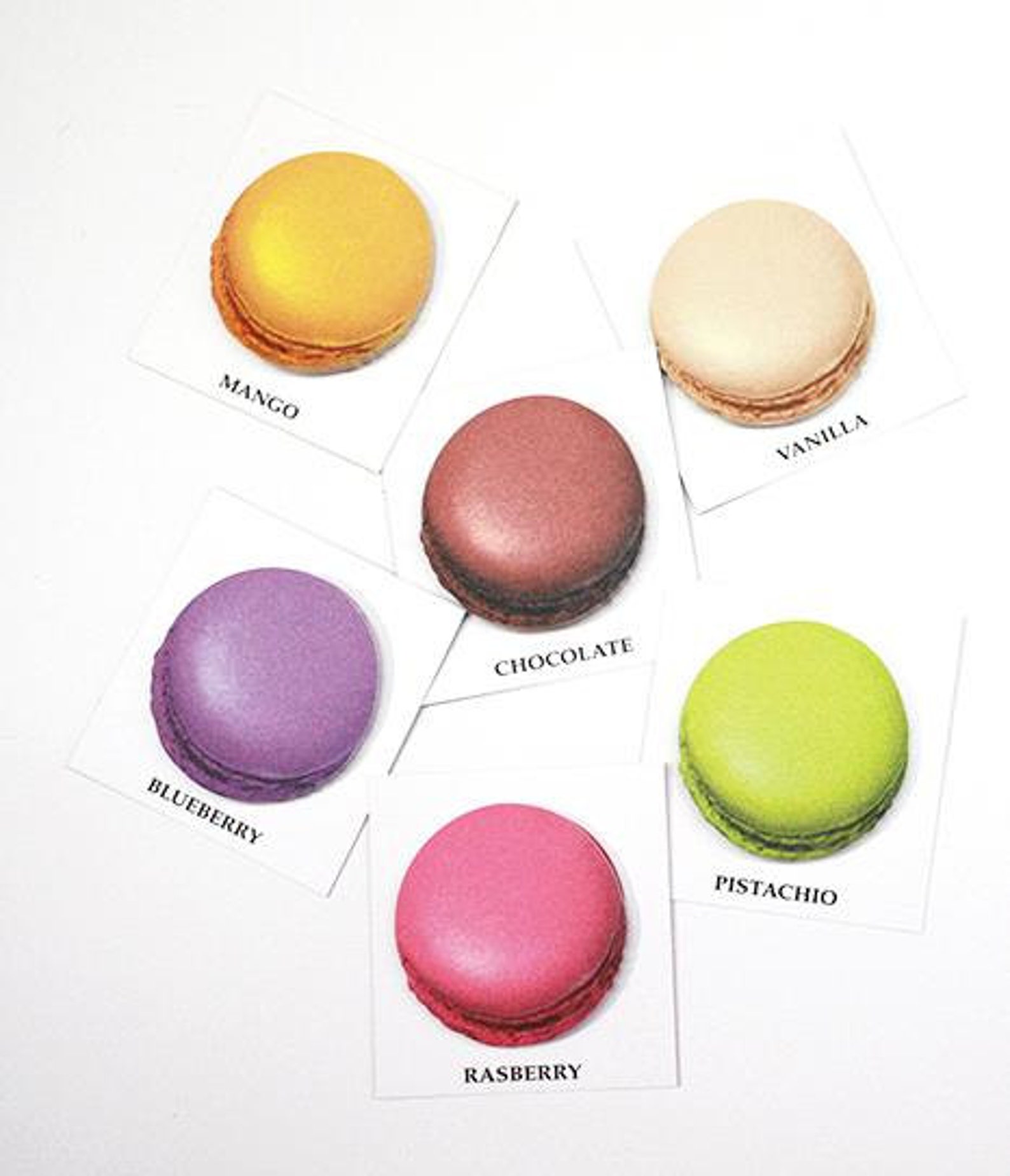 Sticky Notes macarons / Personalized Notepad / Cute Notepads | Etsy