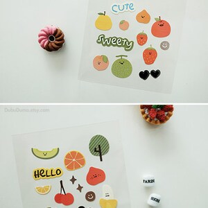 Planner Stickers juicy / Fruits Stickers / Deco Stickers / - Etsy