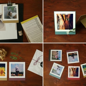 10pcs INSTAFRAME color / 4x4 Standing Photo Frames / Instax - Etsy
