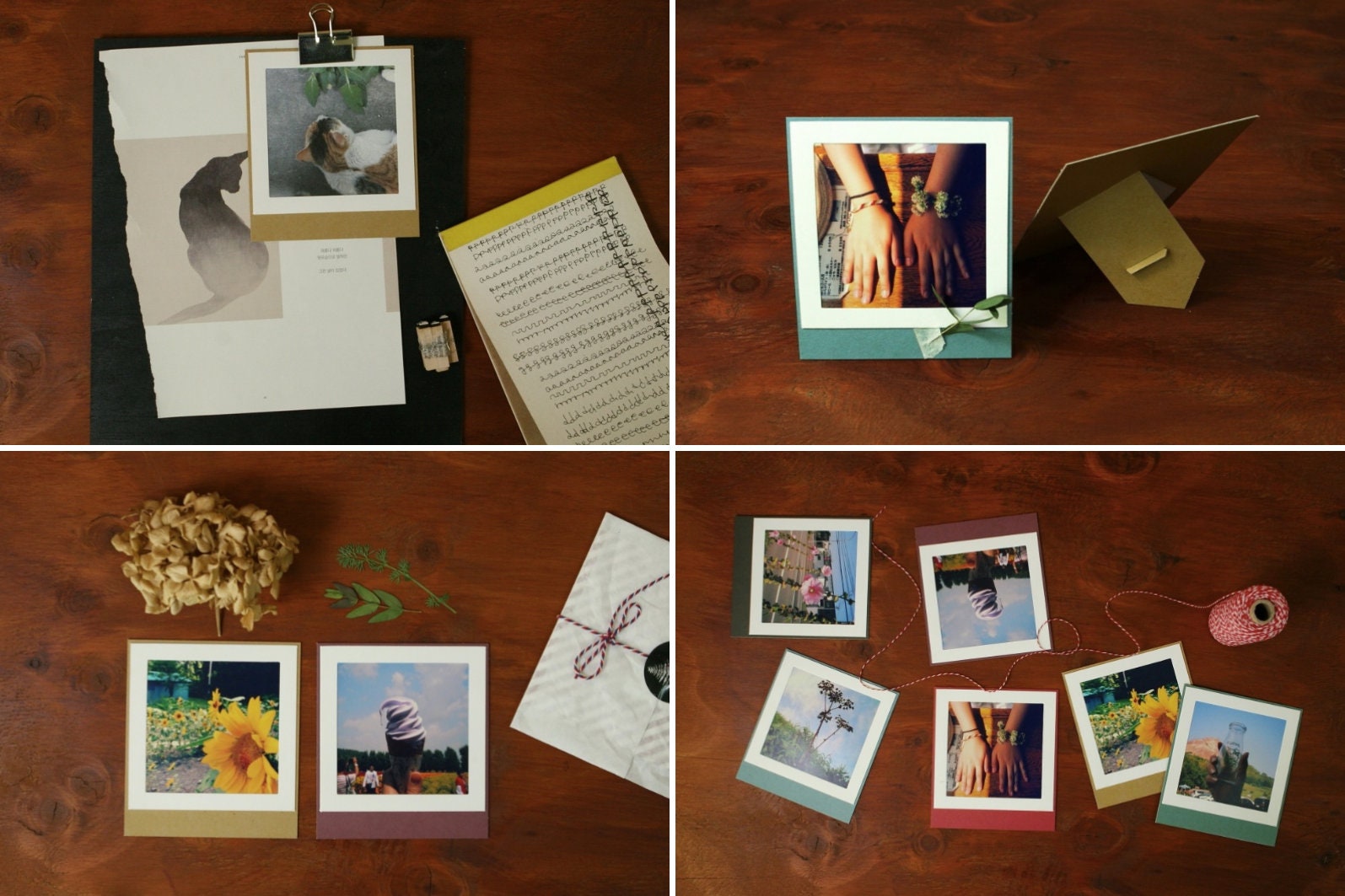 10pcs INSTAFRAME color / 4x4 Standing Photo Frames / Instax | Etsy