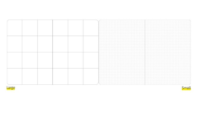 Grid Mini Notebook / Travel Notebook / Journal Notebook / Grid | Etsy