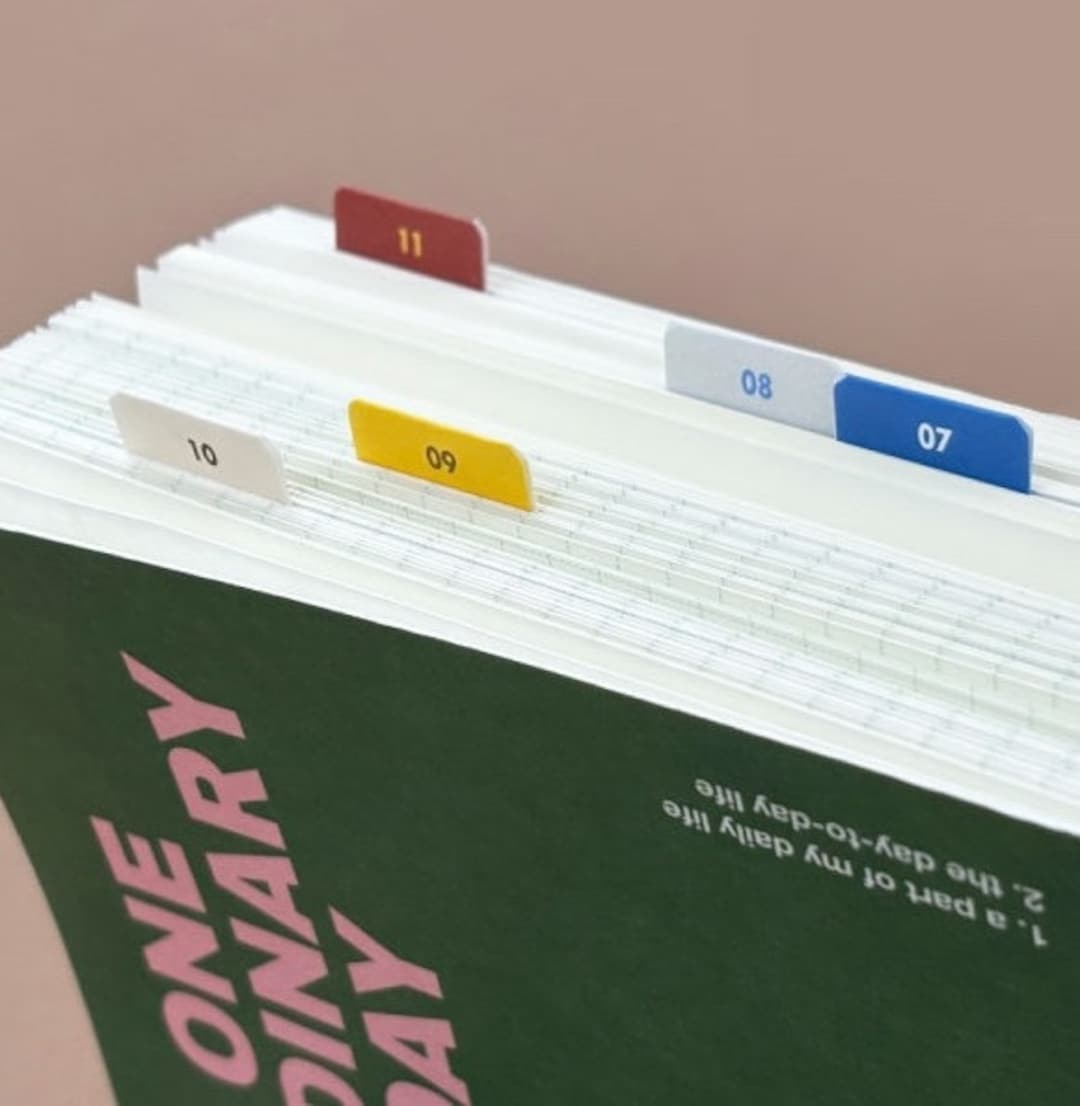 2024 Calendar Stickers 3types / Index Tab Stickers / Calendar 2024 ...