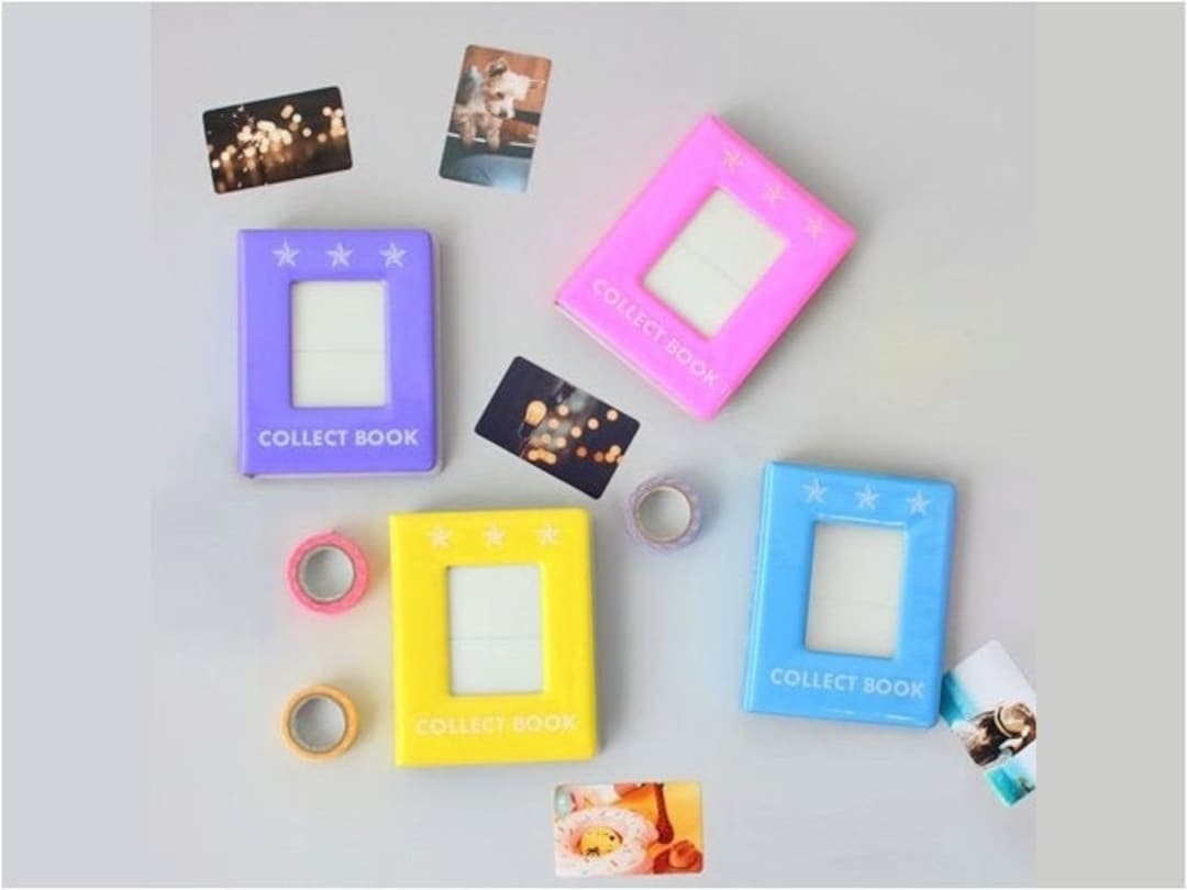 Collect Book Photocard M 4colors / Collect Book Kpop / Photo - Etsy